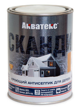 Антисептик кроющий для дерева Акватекс СКАНДИ 2,5л фьорд купить в ...