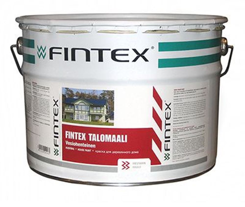 Краска водная для деревянного фасада Fintex Таломаали С 9л 5010С10 ...